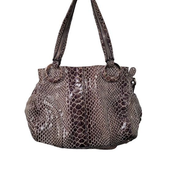 b. makowsky | Bags | B Makowsky Snake Print Bag | Poshmark